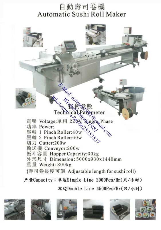 Nori Sheets Robort Sushi Rolls Machine Maki Sushi Machine Hosomaki ...
