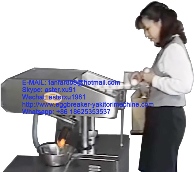 Automatic Egg Shell Cutting Machine